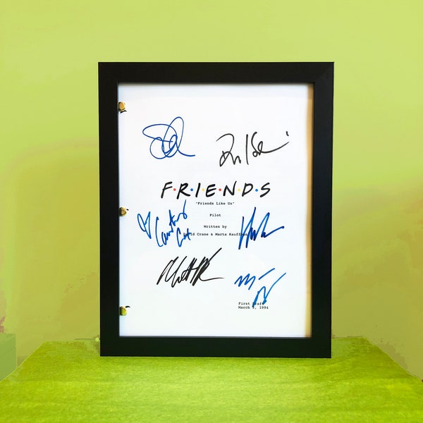 Friends Signed Script - Etsy