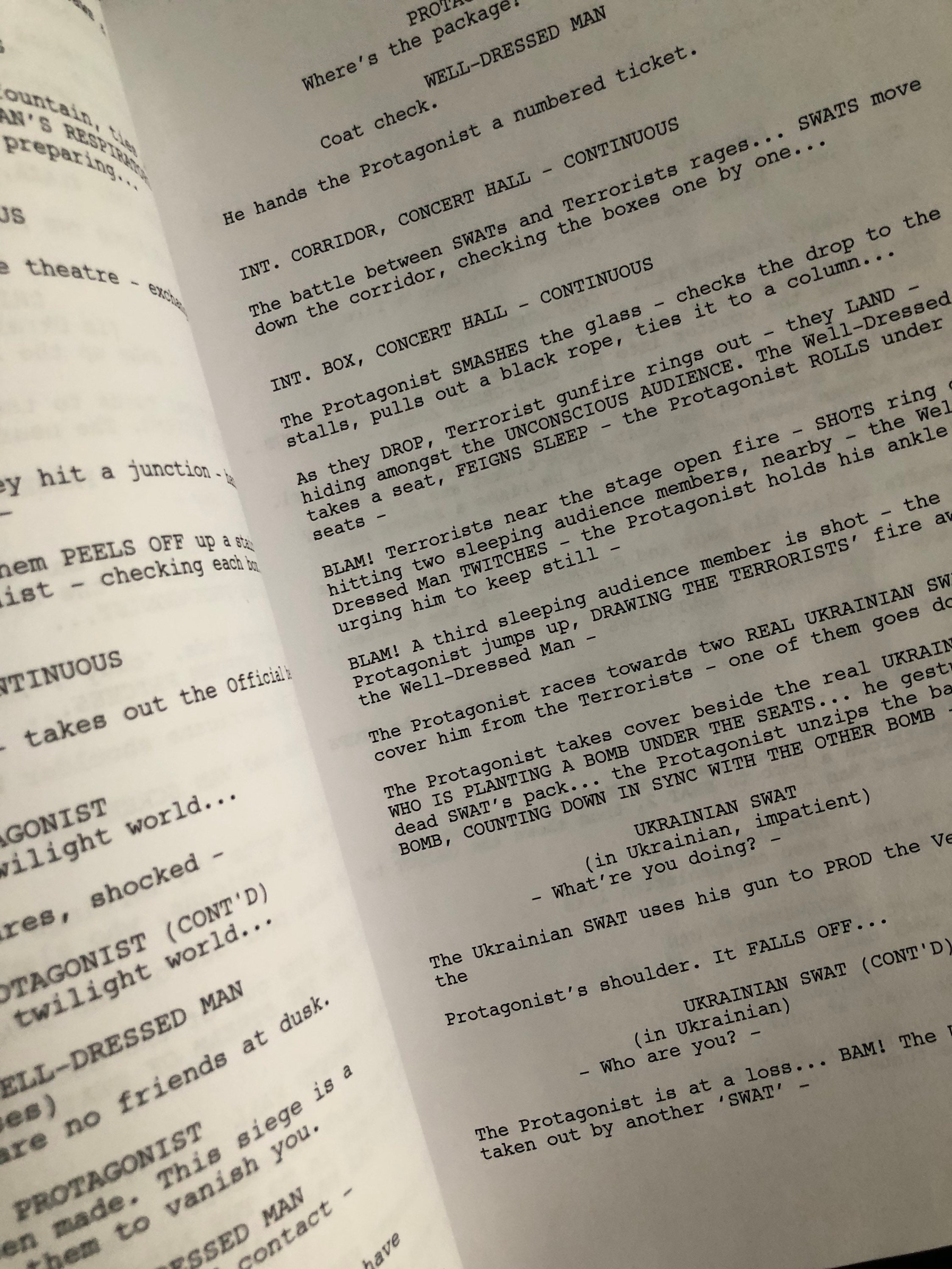 TENET Movie Script Christopher Nolan Full Screenplay - Etsy