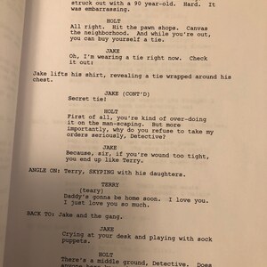 TV Show Script - Etsy