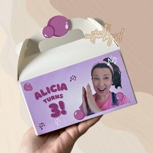 Msrachel GABLE BOX, Custom Treat Box, Custom Gable Box, Ms Rachel Treat ...