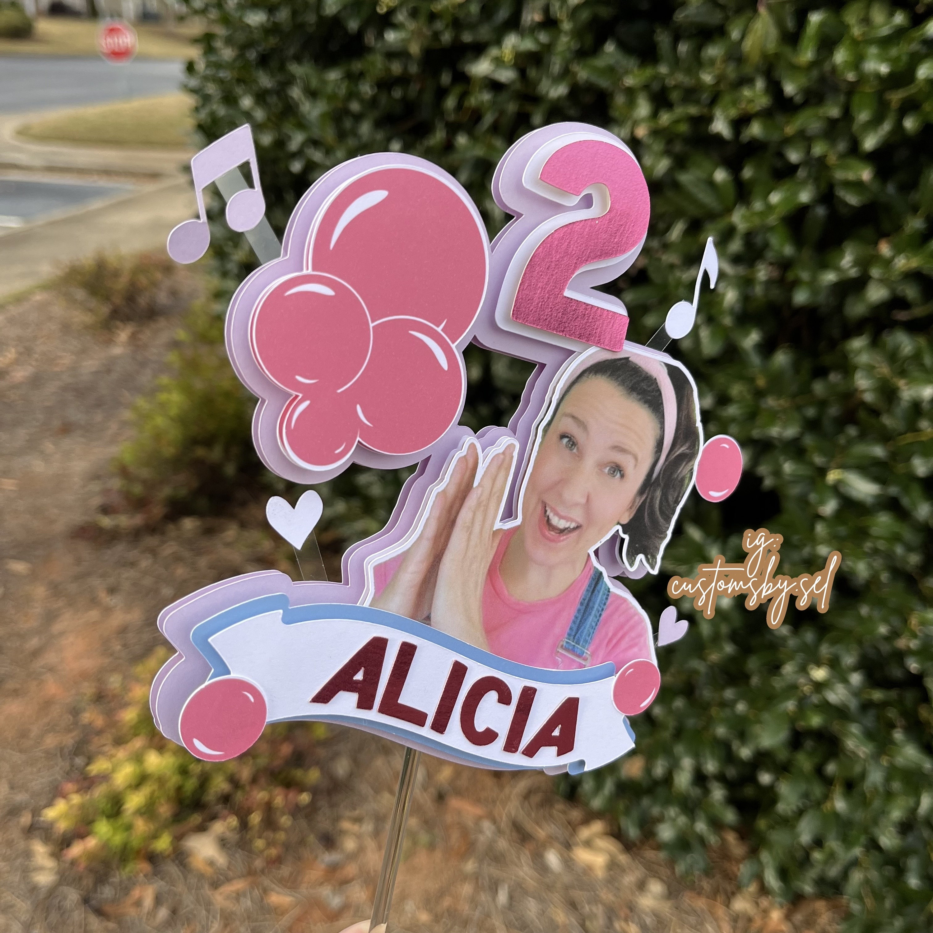 MS RACHEL TOPPER, Ms Rachel Cake Topper, Songs for Littles Cake Topper ...