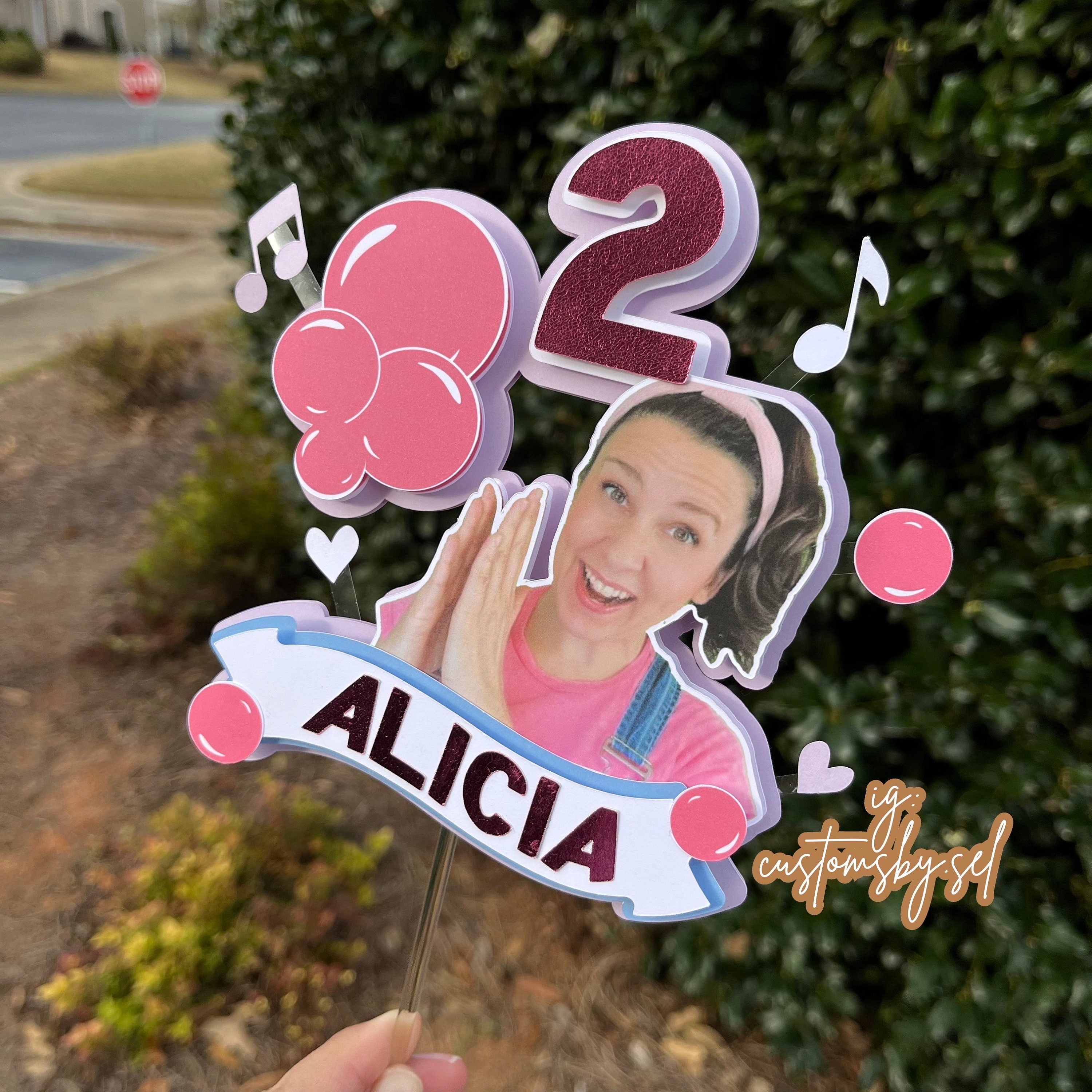 MS RACHEL TOPPER, Ms Rachel Cake Topper, Songs for Littles Cake Topper ...