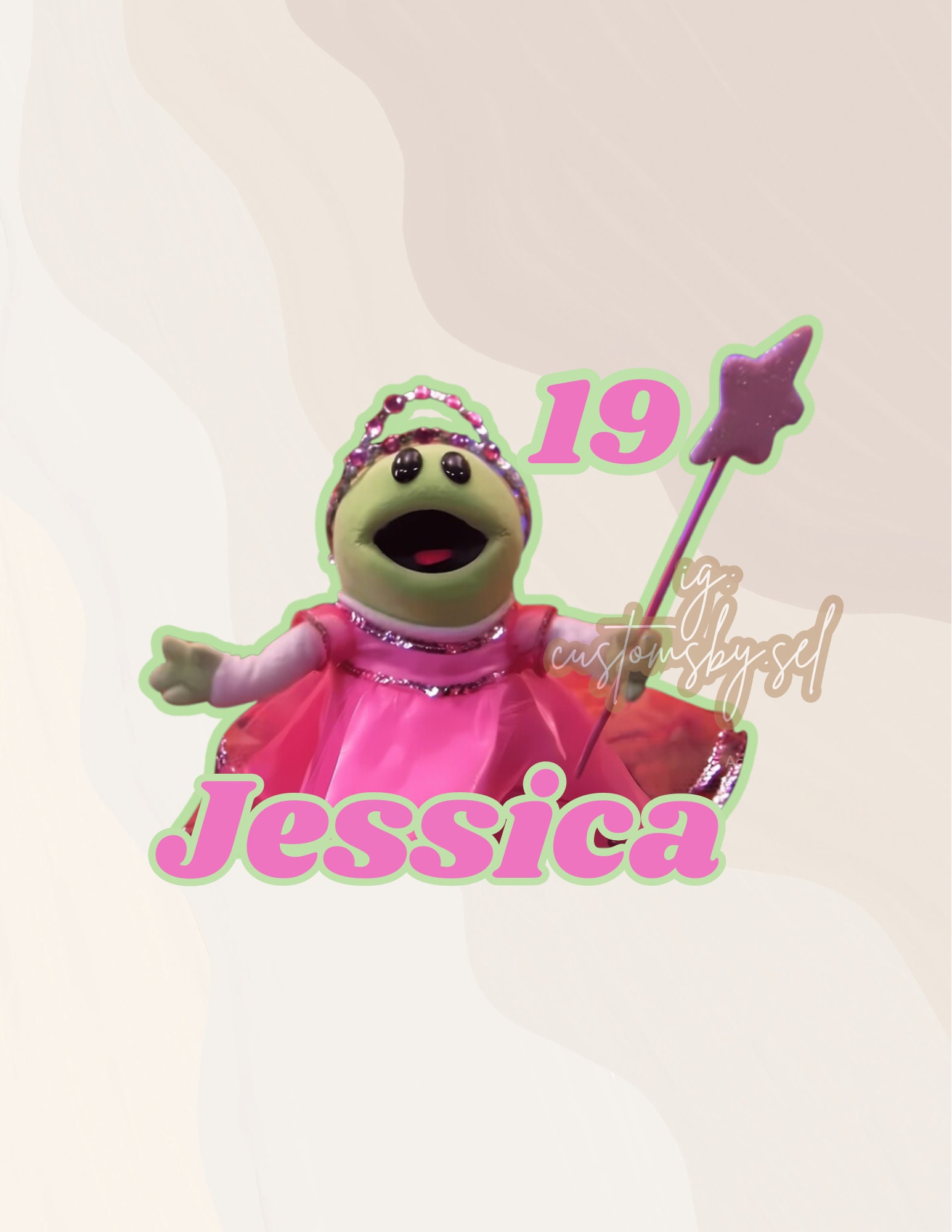 NANALAN CAKE TOPPER, Nanalan Digital File, Cake Topper Diy, Nanalan ...