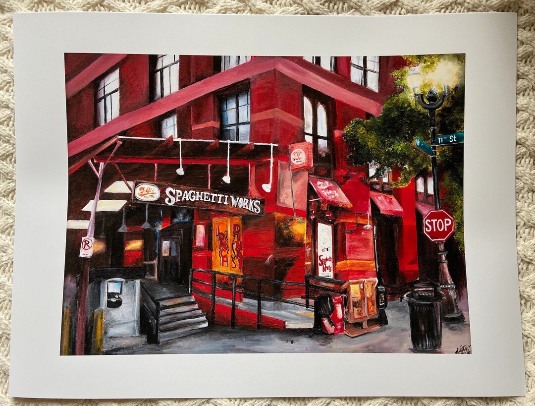 Spaghetti Works (print) - Etsy