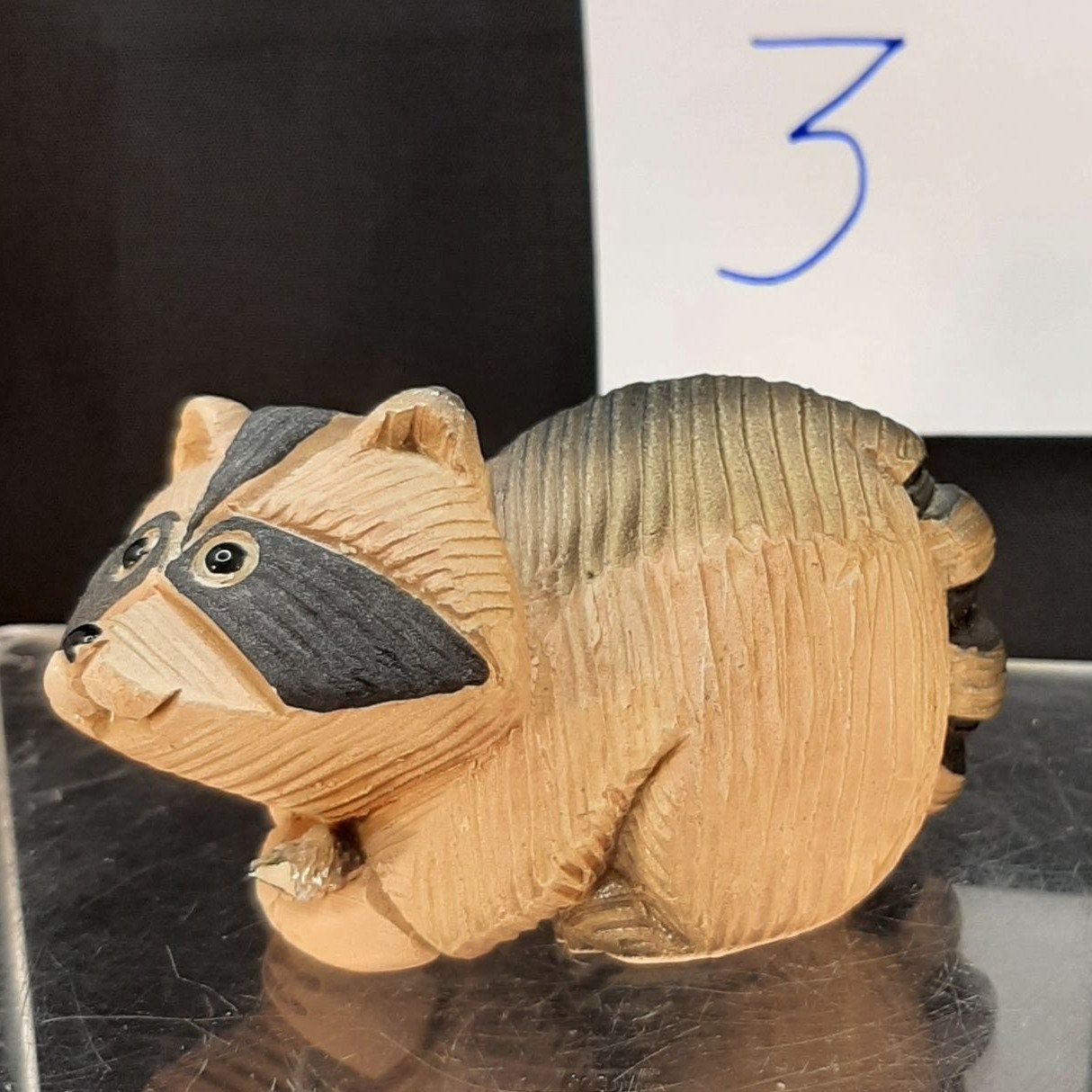 Artesania Rinconada RACCOON 60 Farm & Country Animal Uruguay Retired ...