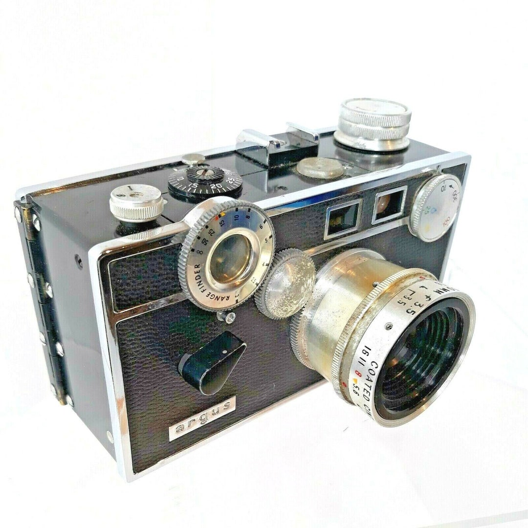 ARGUS C3 Series 'the Brick' Rangefinder Vintage 1962 Film Camera 50mm ...