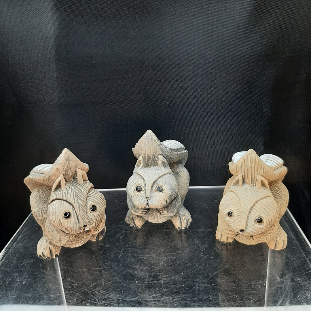 Artesania Rinconada SQUIRREL 57 Farm & Country Animal Uruguay - Etsy