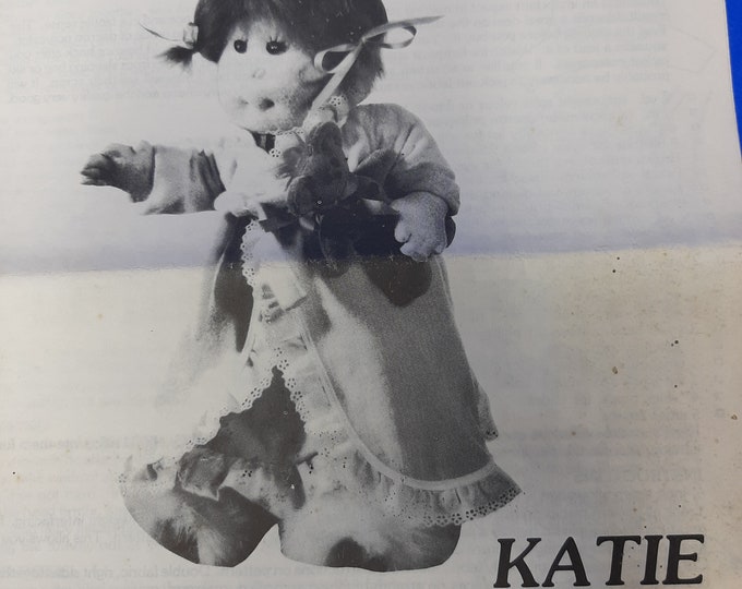 The Button Nose Kids Katie Pattern Waverly Lynn UNCUT - Etsy