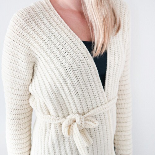 RAYNA Cardigan Sweater Crochet Pattern PDF Instant Download - Etsy