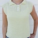 Crochet Polo Top PDF Pattern - Summer Polo Top - Etsy