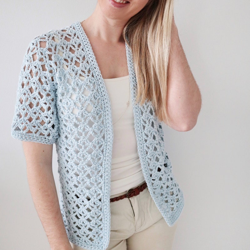 Crochet Lace Jacket - Etsy