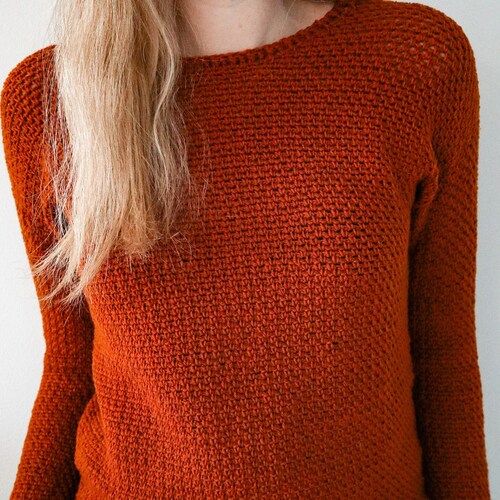 Crochet Pattern//pane Sweater - Etsy