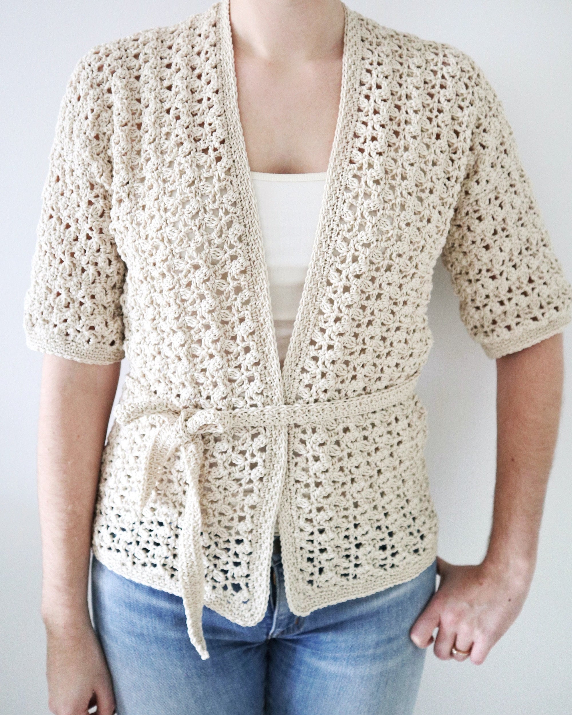 Crochet Summer Cardigan PDF Pattern / Summer Lace Breezy Women - Etsy ...