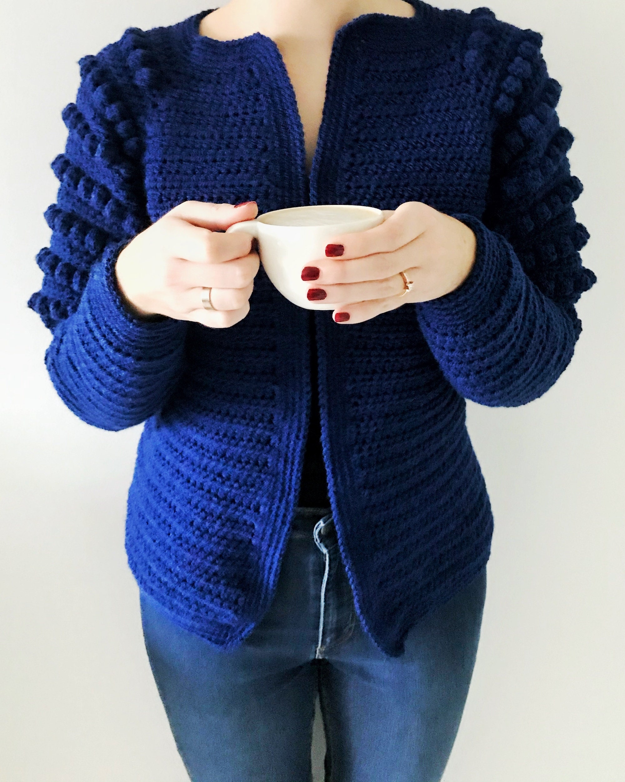 Crochet Cardigan PDF Pattern / Morning Waves Cardigan/ Digital | Etsy UK