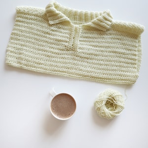 Crochet Polo Top PDF Pattern - Summer Polo Top - Etsy