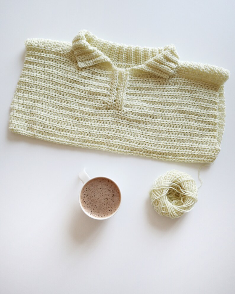 Crochet Polo Top PDF Pattern - Summer Polo Top - Etsy