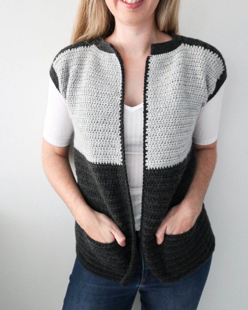 Crochet Vest PDF Pattern - Winter Solstice Vest - Digital Download - Etsy