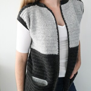 Crochet Vest PDF Pattern - Winter Solstice Vest - Digital Download - Etsy