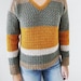 Crochet Sweater PDF Pattern / Sublime Sweater / Cozy Fall Sweater ...