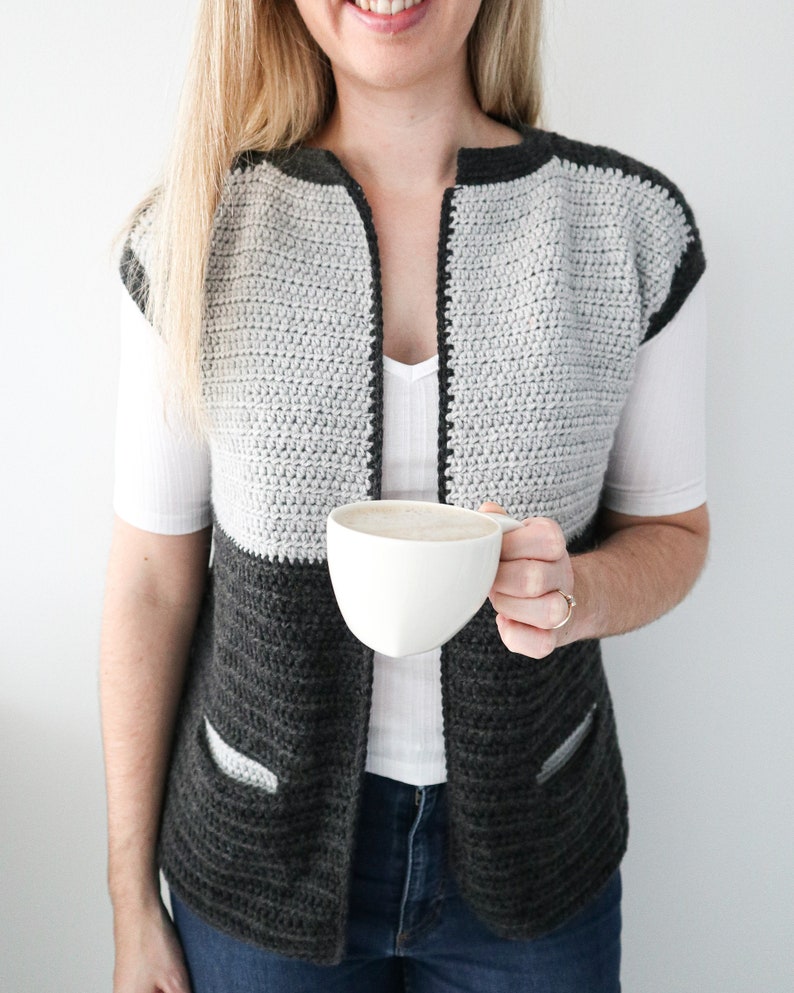 Crochet Vest PDF Pattern - Winter Solstice Vest - Digital Download - Etsy