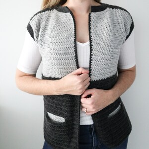 Crochet Vest PDF Pattern - Winter Solstice Vest - Digital Download - Etsy