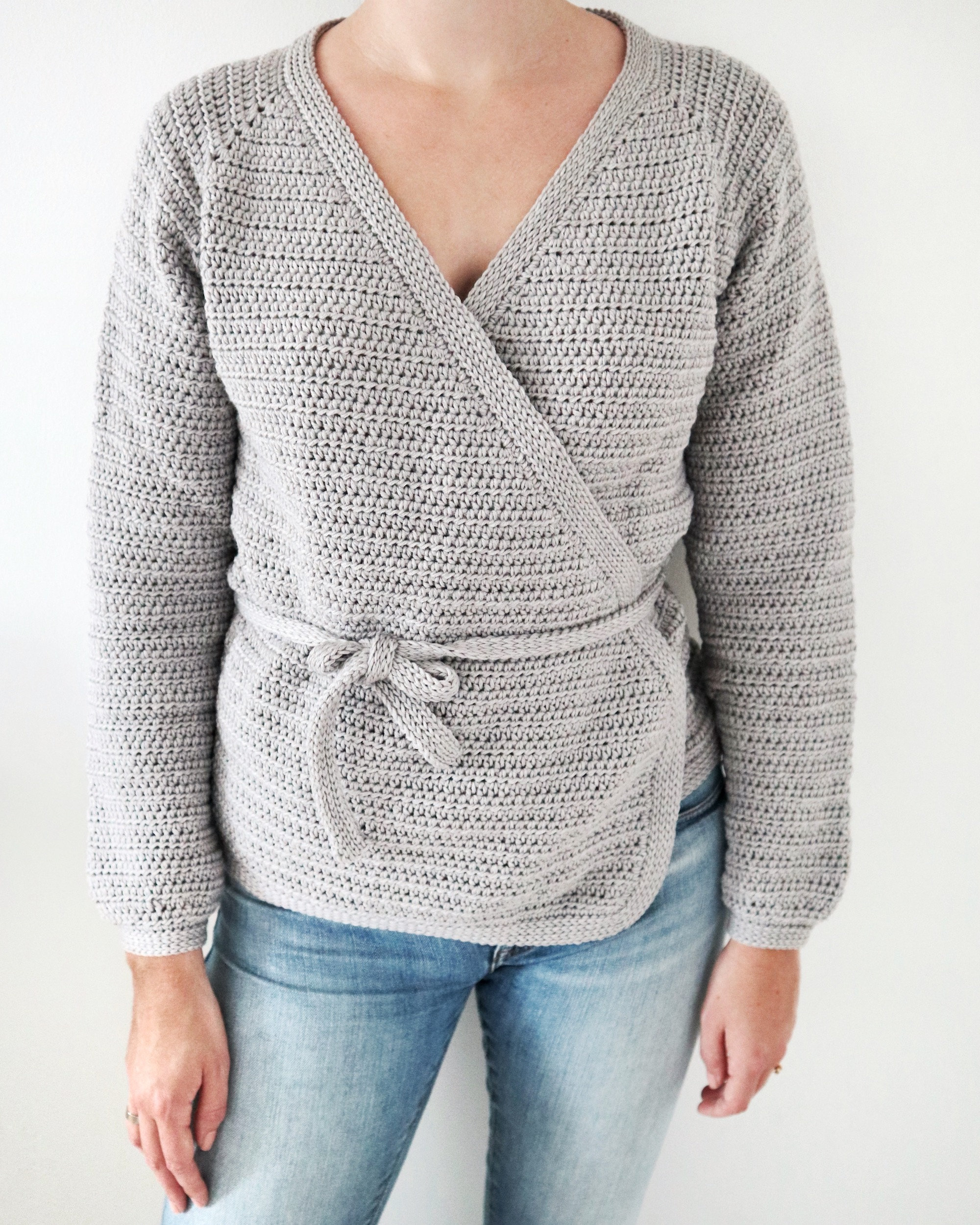 Crochet Wrap Cardigan Pattern PDF / Cosy Balloon Sleeve Wrap | Etsy