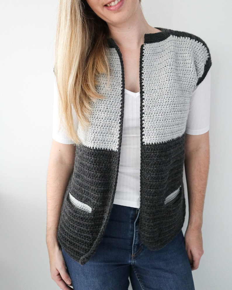 Crochet Vest PDF Pattern - Winter Solstice Vest - Digital Download - Etsy