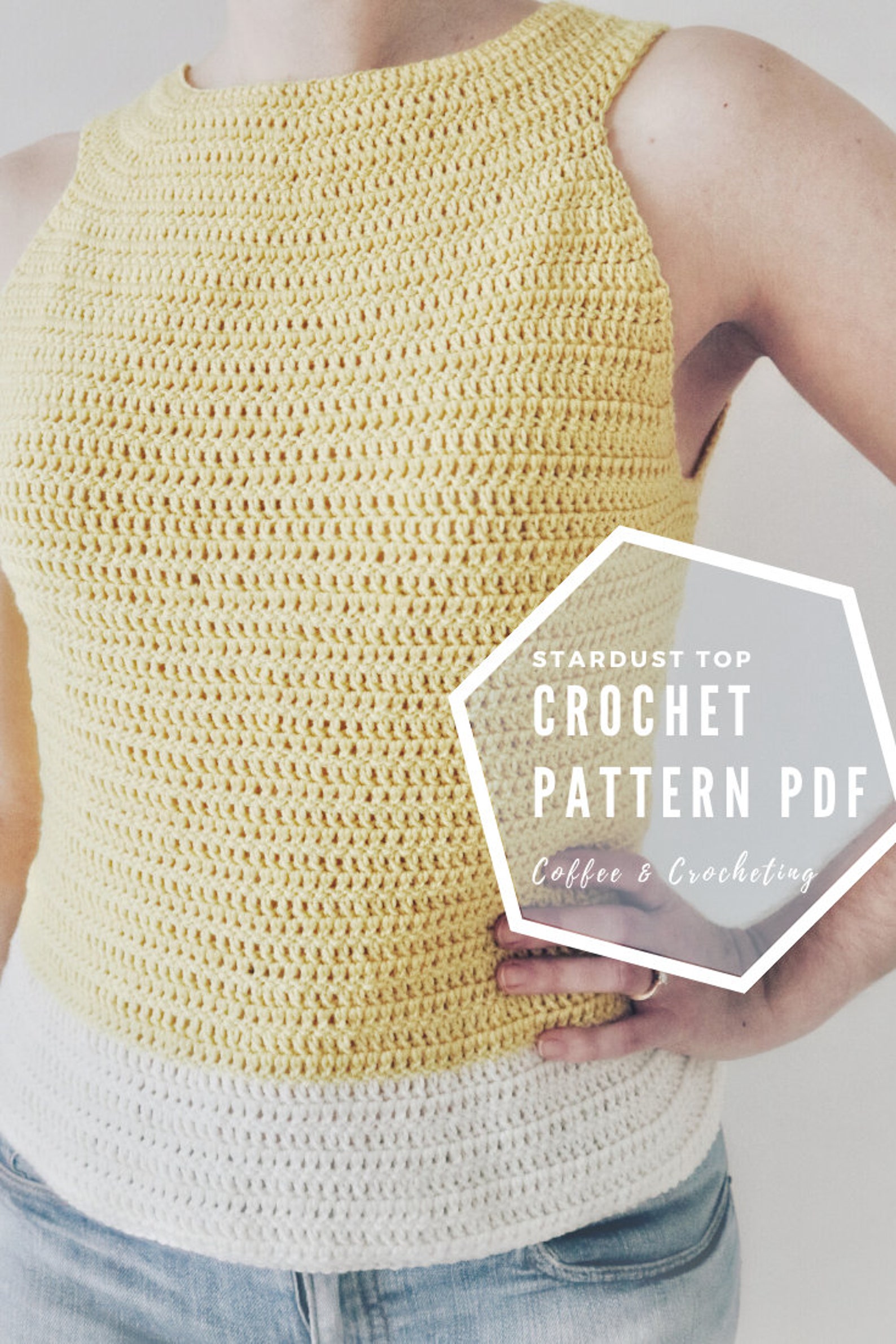 Crochet Top or Dress PDF Pattern / Stardust Top or Dress / | Etsy