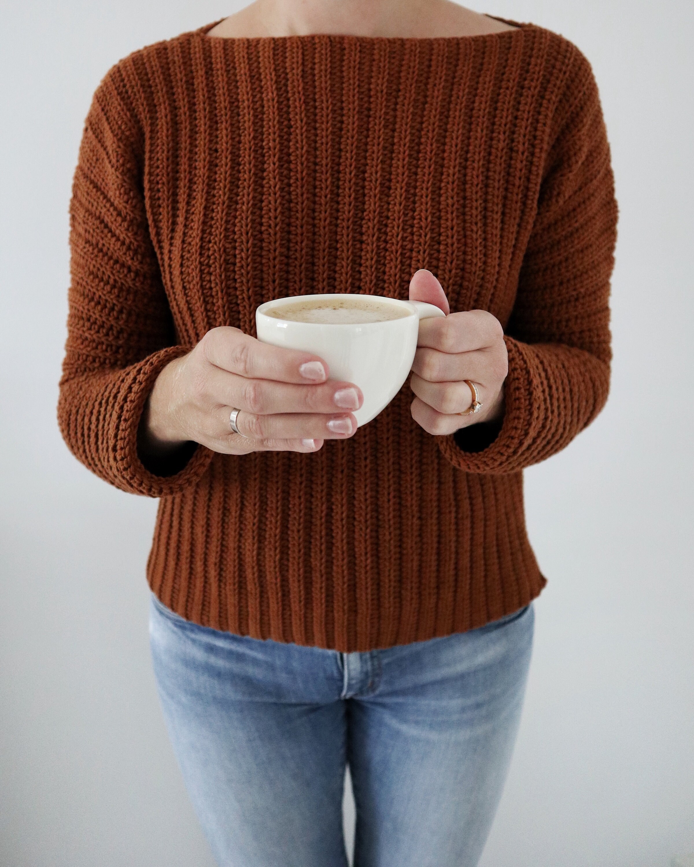 Crochet Sweater PDF Pattern / Brunch Time Sweater / Cozy - Etsy