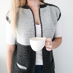 Crochet Vest PDF Pattern - Winter Solstice Vest - Digital Download - Etsy