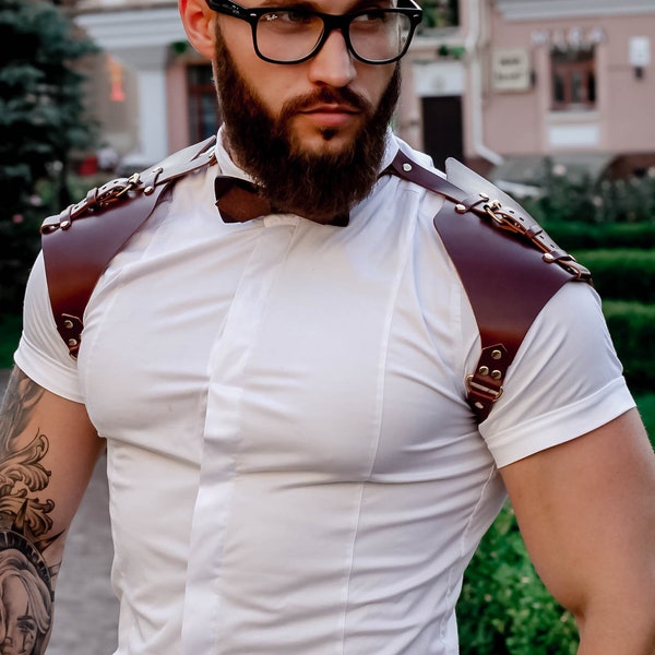 Leather Harness Men - Etsy