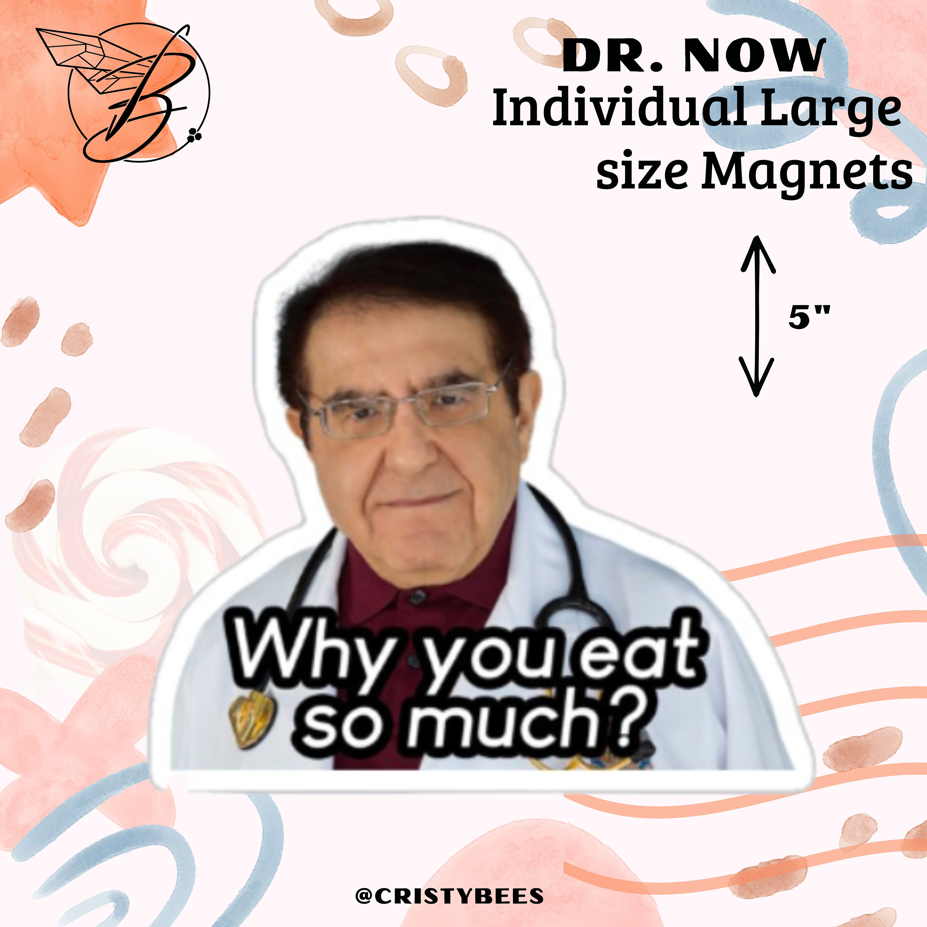 Dr. Now Magnets, Funny, Weight Loss, Funny Dr Now, Nutritional Magnets ...
