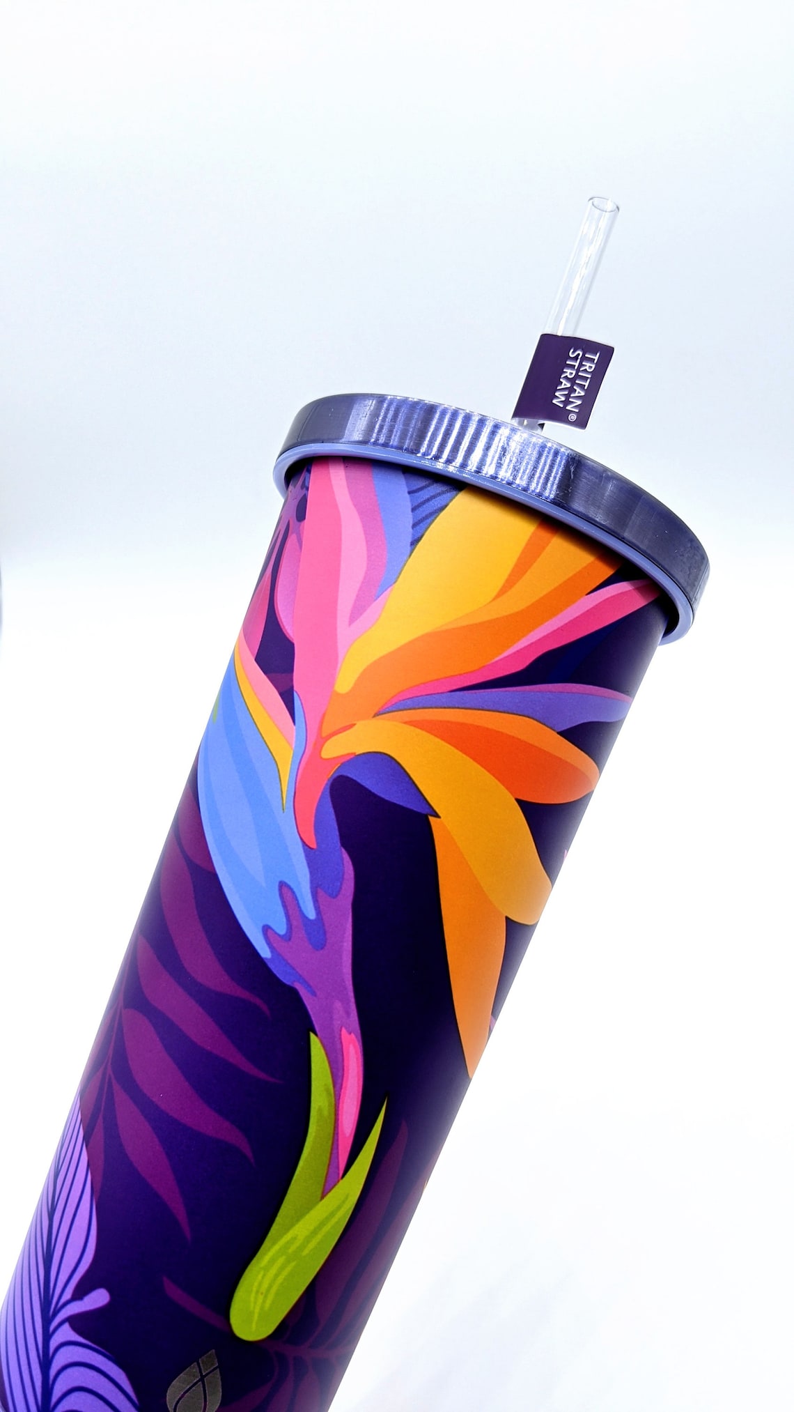 Insulated Fancy Tropical Cup 22 Oz Customizable with | Etsy