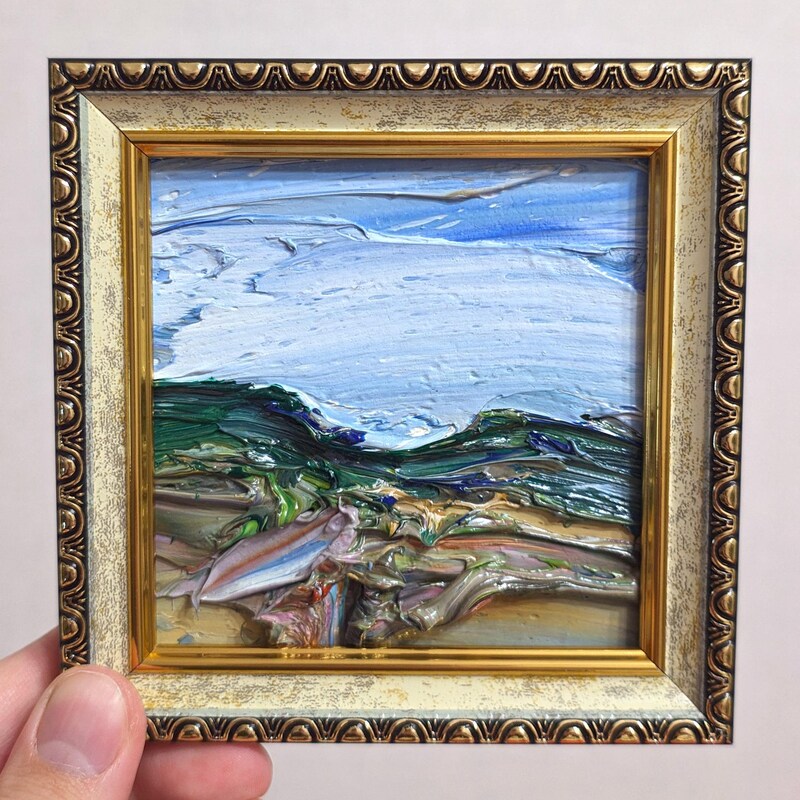 4x4 Painting - Etsy