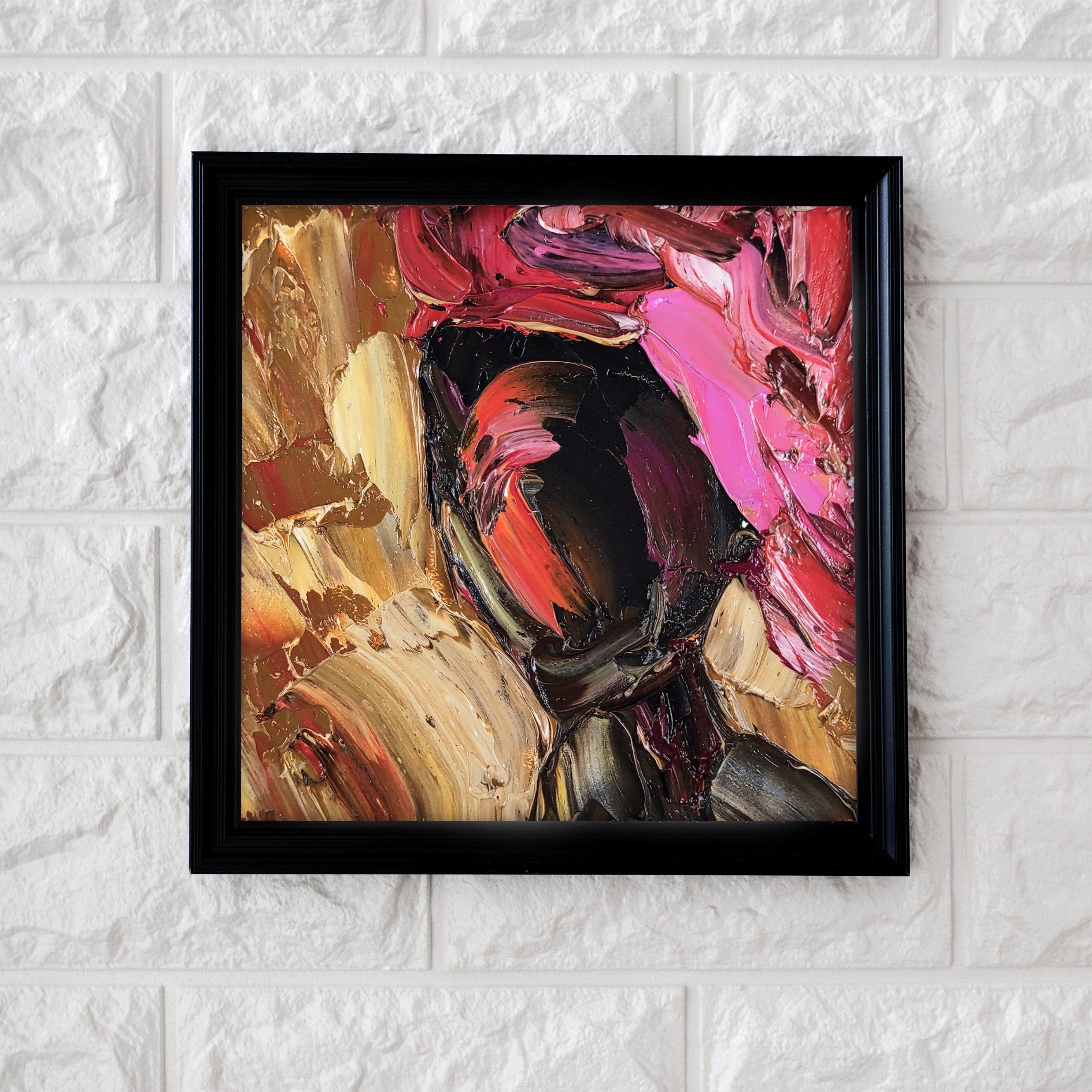 Acrylic Painting Faceless Portrait Painting Original African American ...