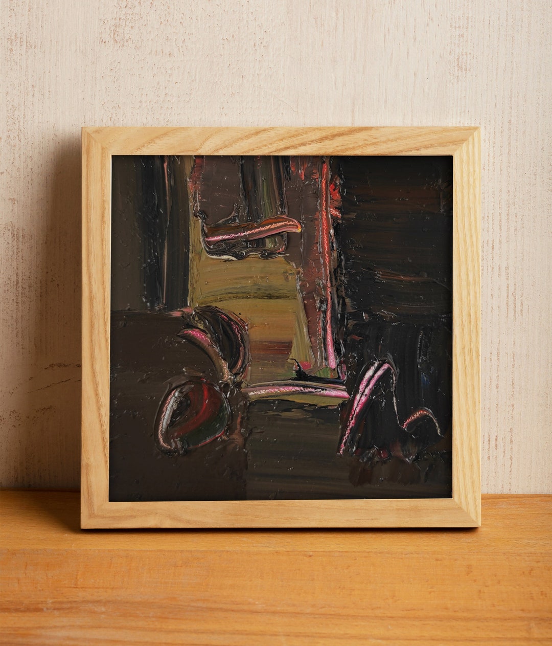 Abstract Oil Painting Original ABSTRACT Mini PAINTING ORIGINAL Oil Art ...