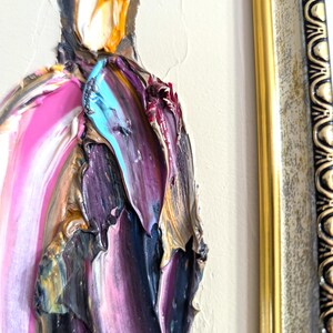 Abstract Person Painting Framed Art Deconstructed Fashion Man Portrait ...