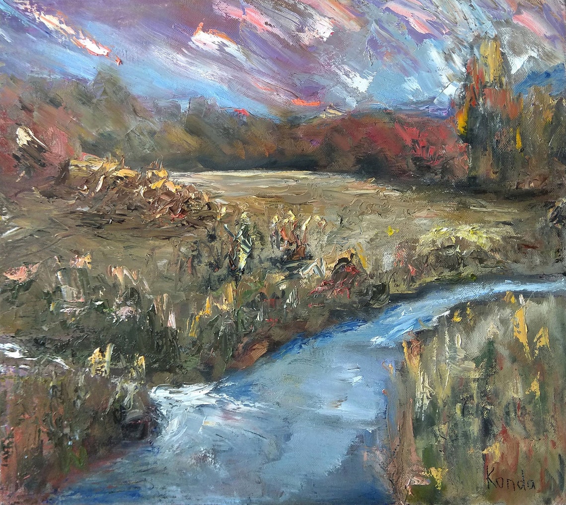 Lowcountry Painting Plein Air Painting River Painting - Etsy