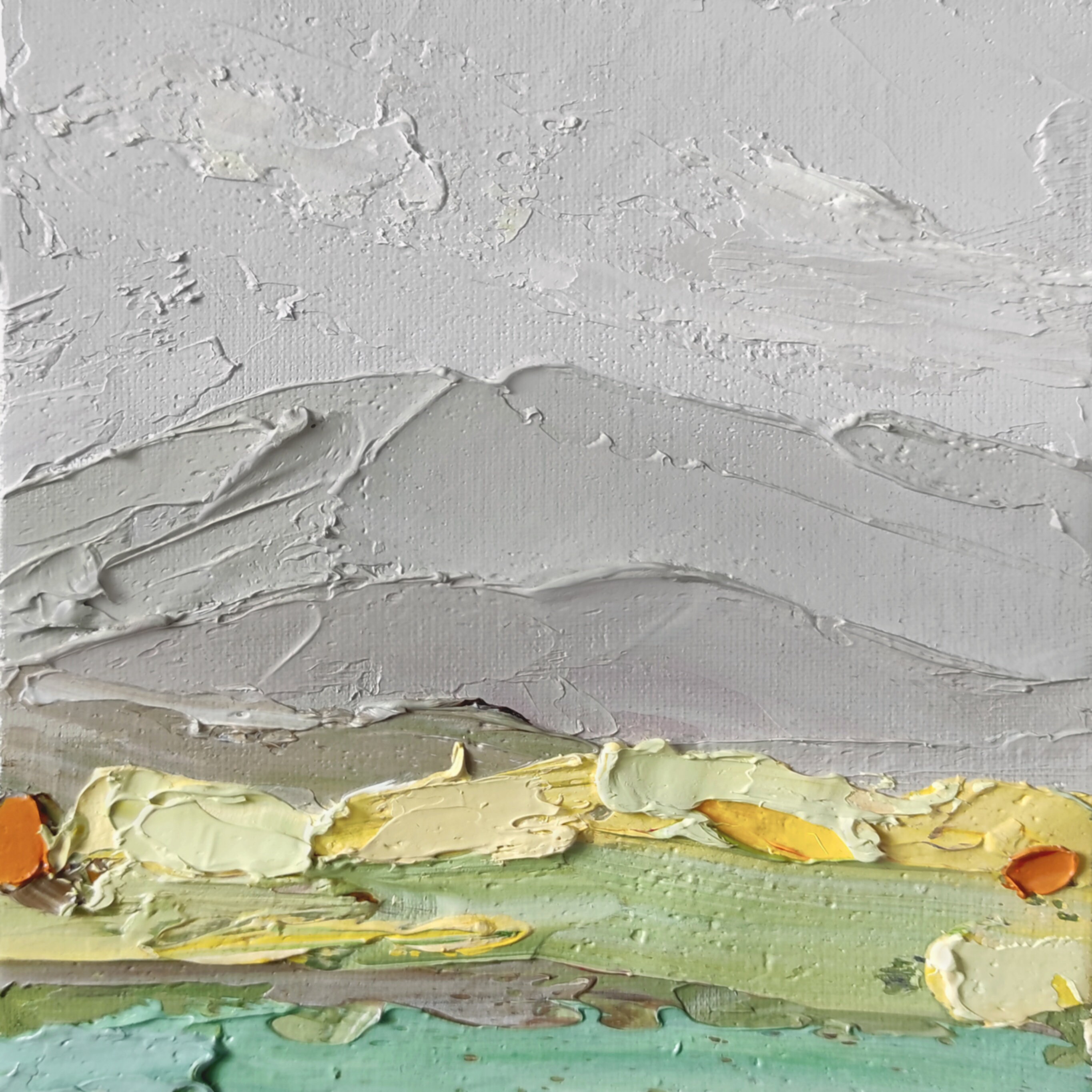 Original Small Oil Painting On Wood Panel Lowcountry Tiny | Etsy