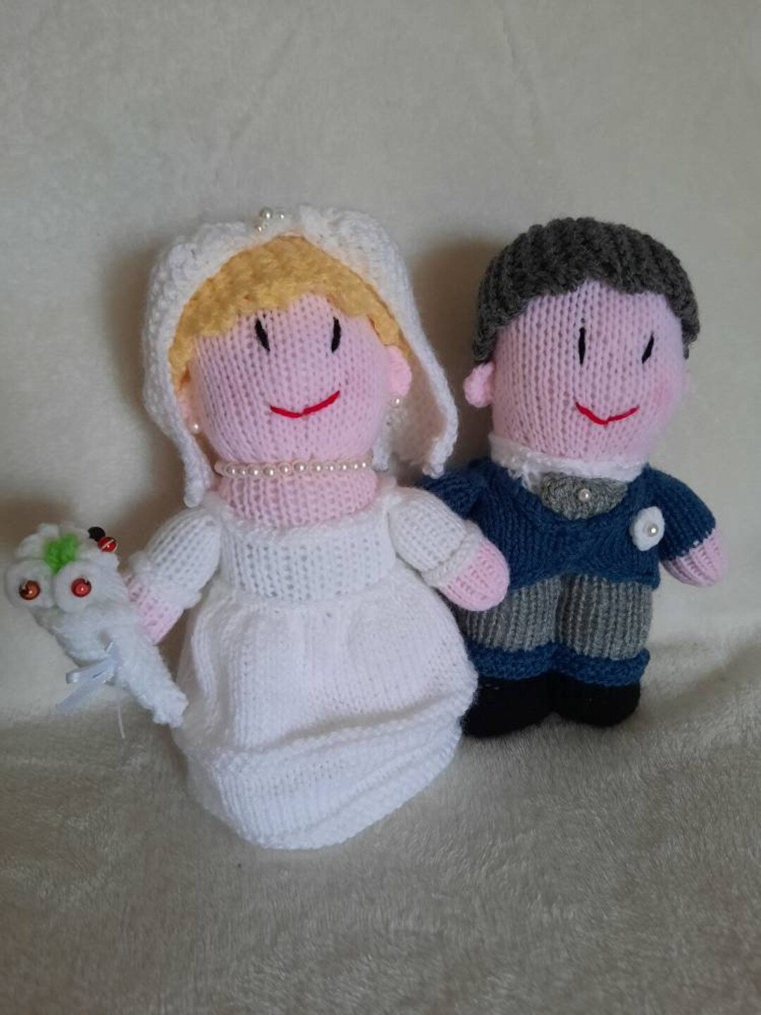Bride and Groom Dolls - Etsy