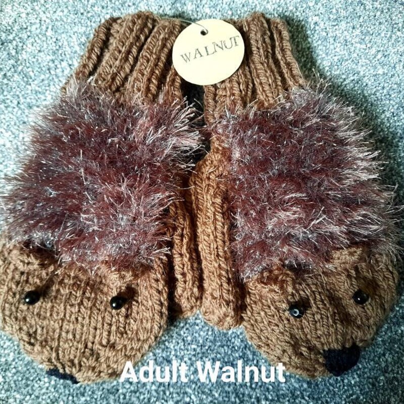 Animal Mittens - Etsy