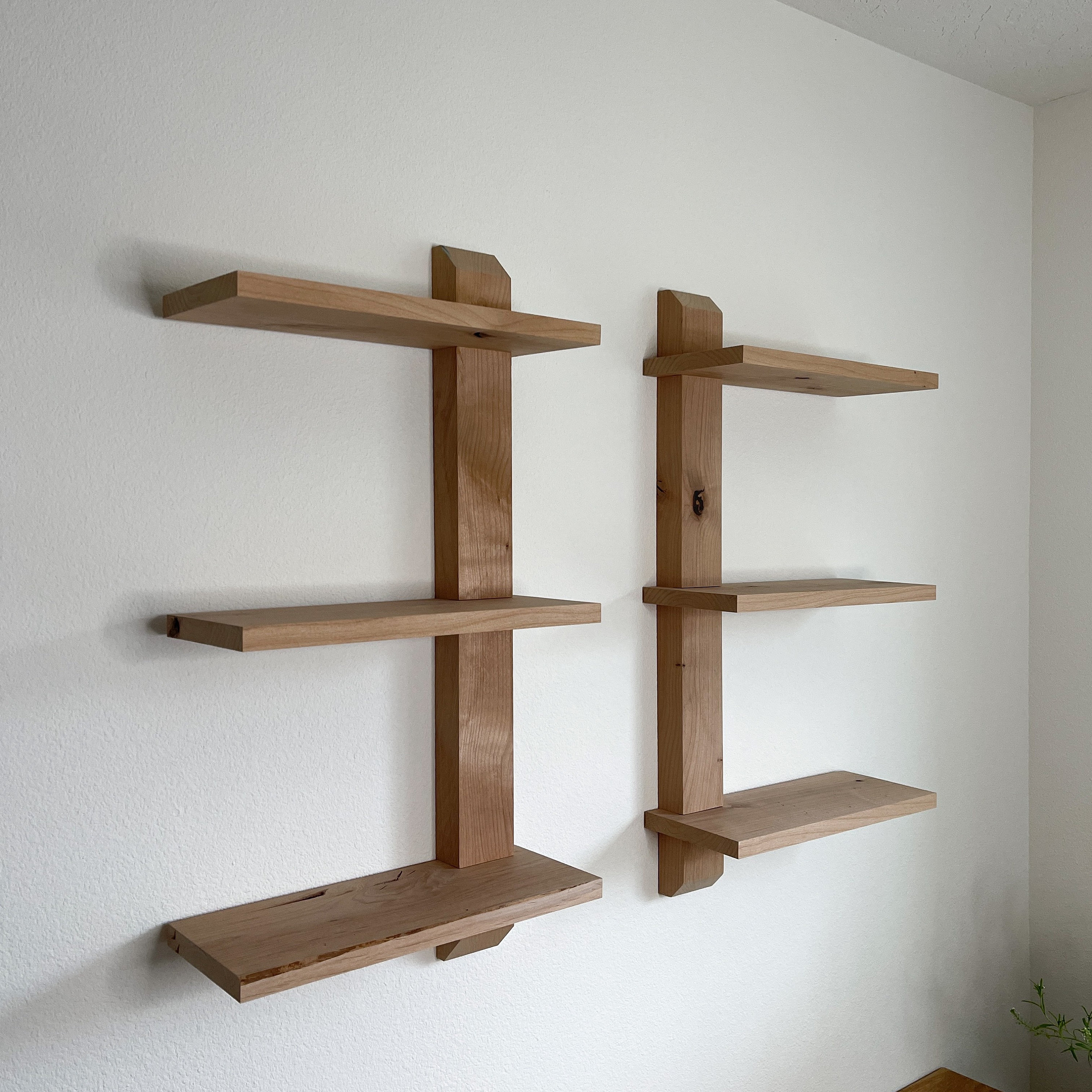 Side by Side Floating Shelves - Etsy