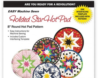 Plum Easy Folded Star Pattern - Etsy