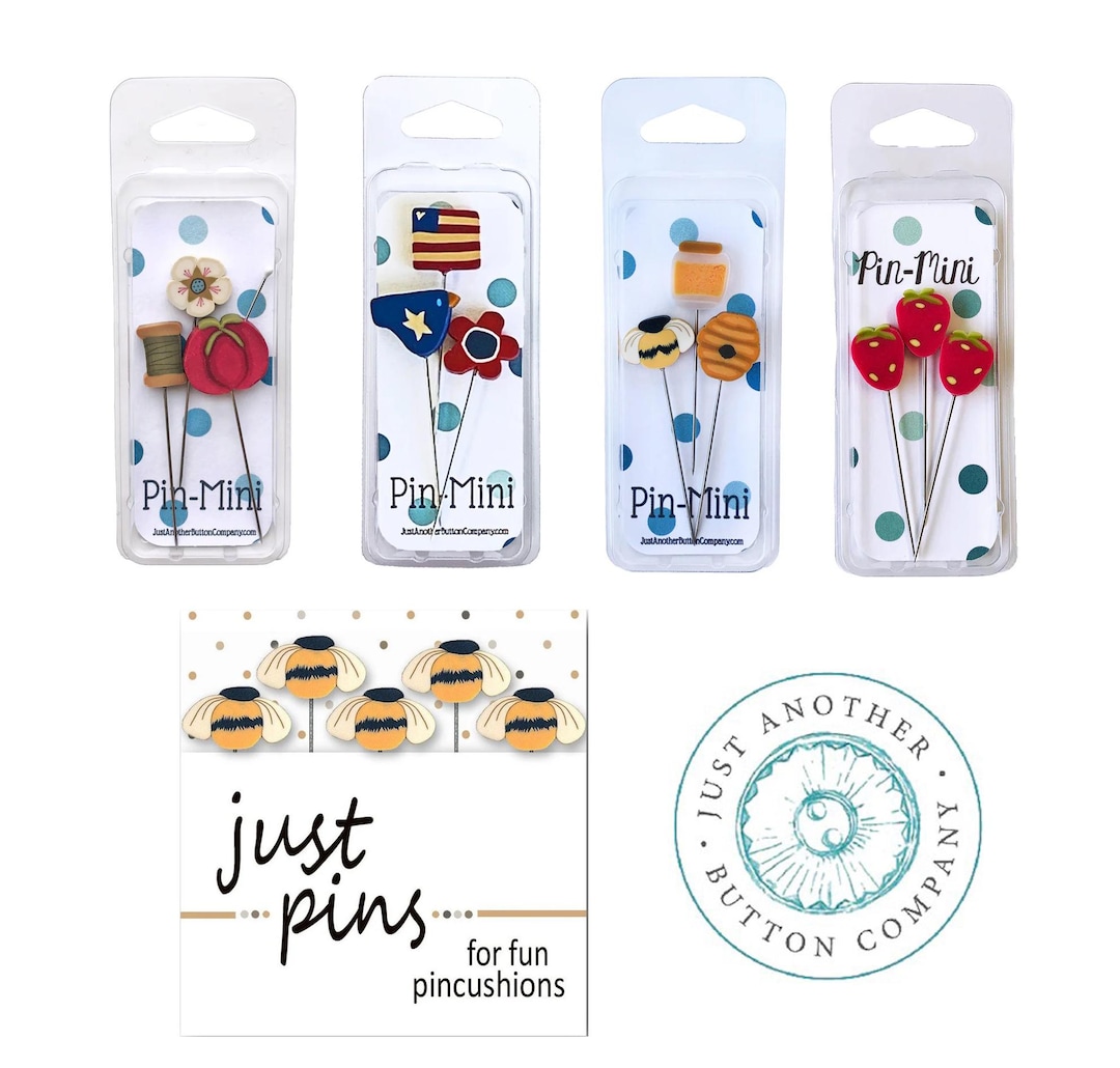 Just Pins by Just Another Button Company - Etsy