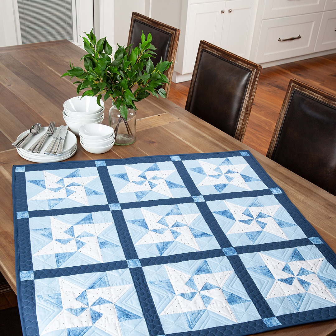 Riley Blake Star Bright Table Topper Kit (january) - Etsy