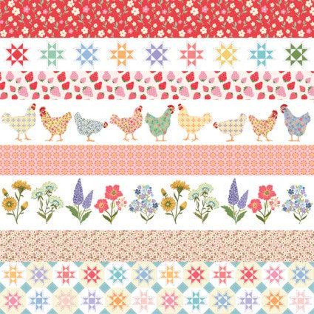 Prairie Homestead Fabric by Poppie Cotton - Etsy