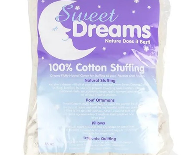 100% Cotton Stuffing Sweet Dreams - Etsy