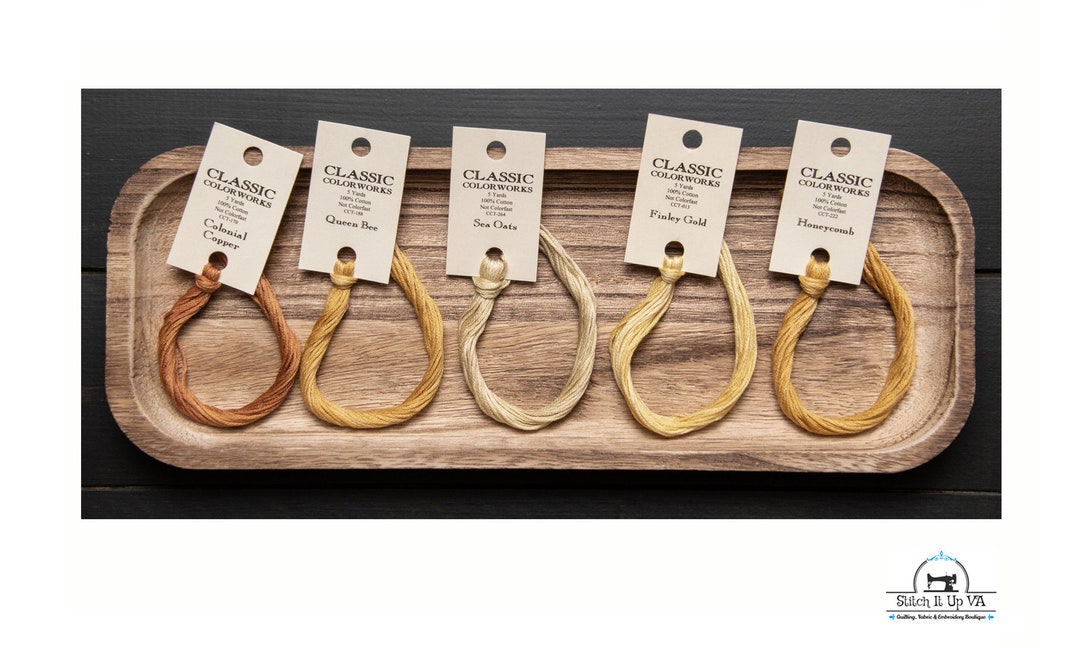 Classic Colorworks Gold Floss - Etsy