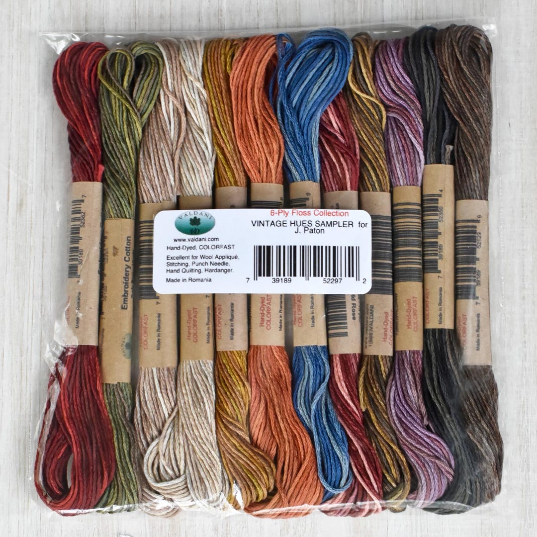 Valdani Floss Packets 6 Strand - Etsy