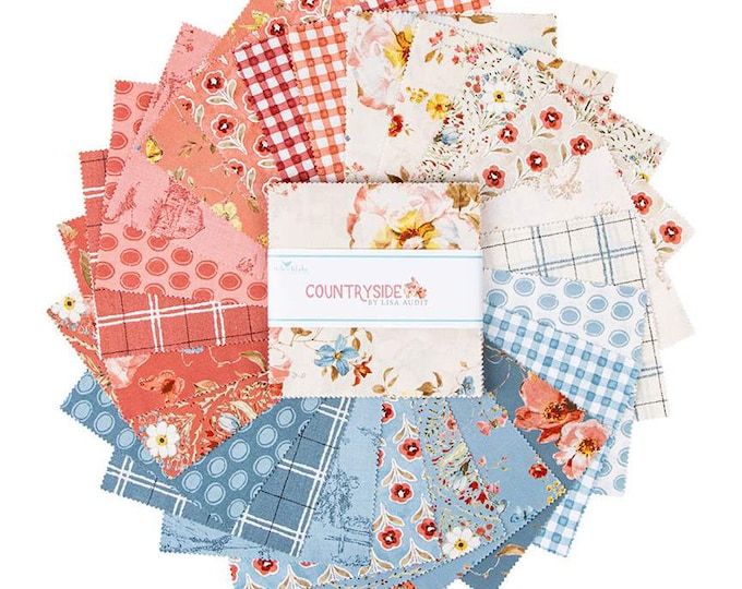 Countryside Stacker Fabric 5" Stacker by Lisa Audit for Riley Blake - Etsy